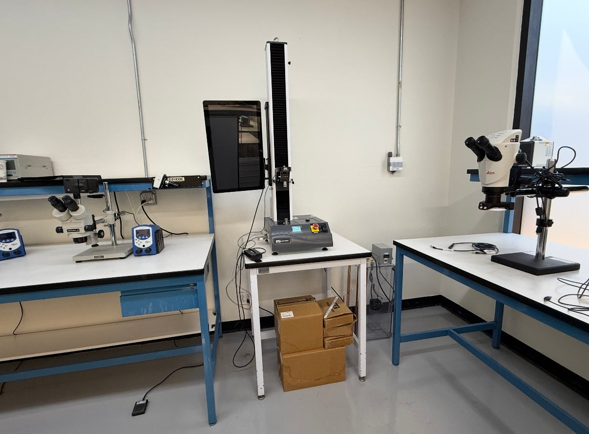 Instron 3343 Single Column Testing System – Karp Medical